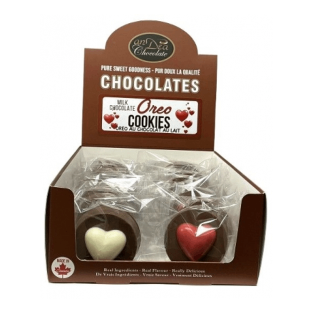 anDea - Milk Chocolate Heart Covered Sandwich Cookie | Dana Shortt ...